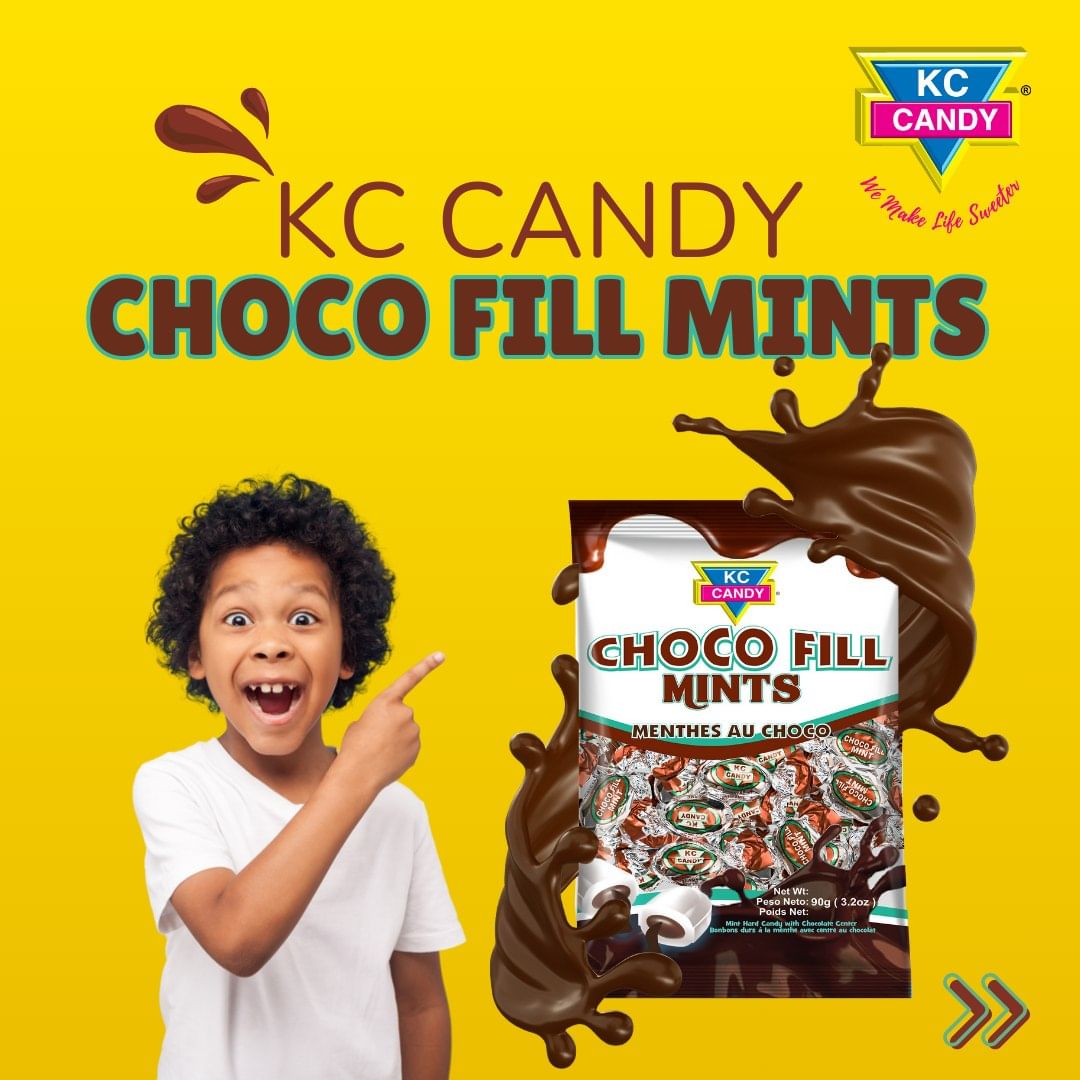 KC Candy Choco Fill Mints – Caribbean Snack Club