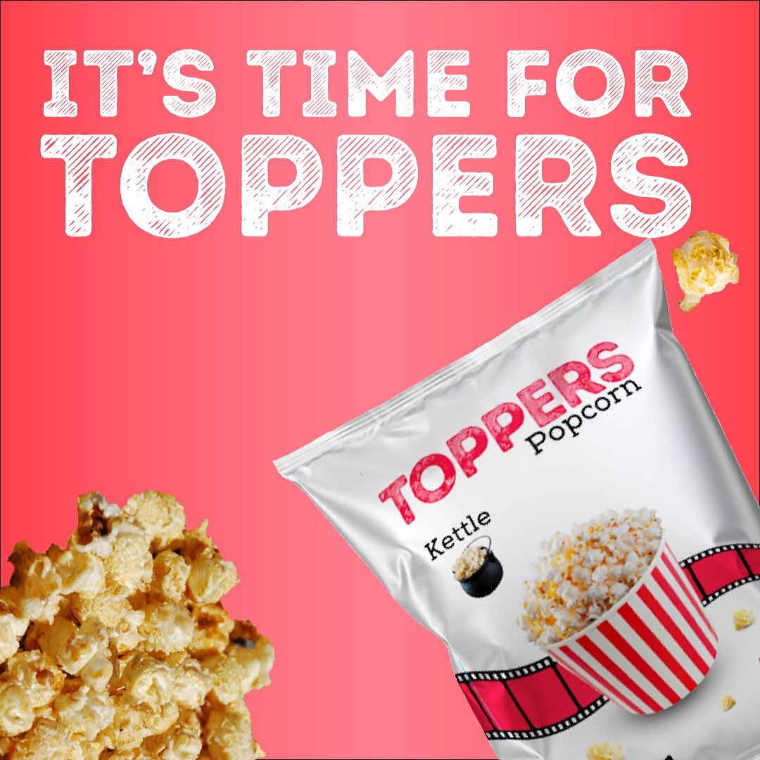 Toppers Kettle Popcorn – Caribbean Snack Club